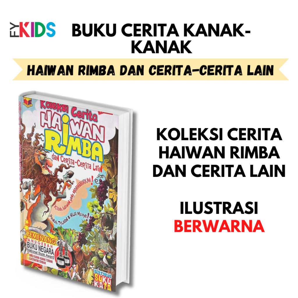 Buku Cerita - KOLEKSI CERITA HAIWAN RIMBA DAN CERITA CERITA LAIN ...