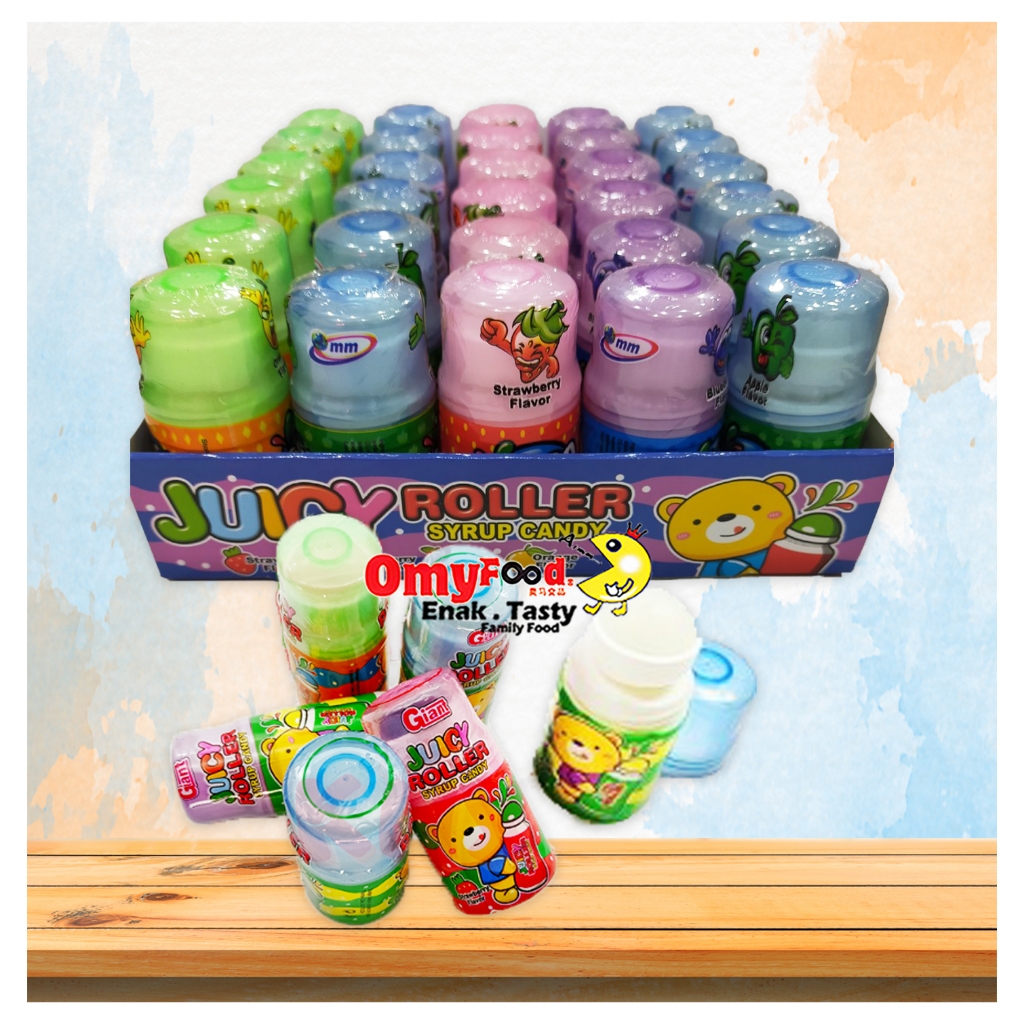 26ml x 30pcs (1box) Juicy Roller Syrup Candy [OmyFood] | Shopee Malaysia