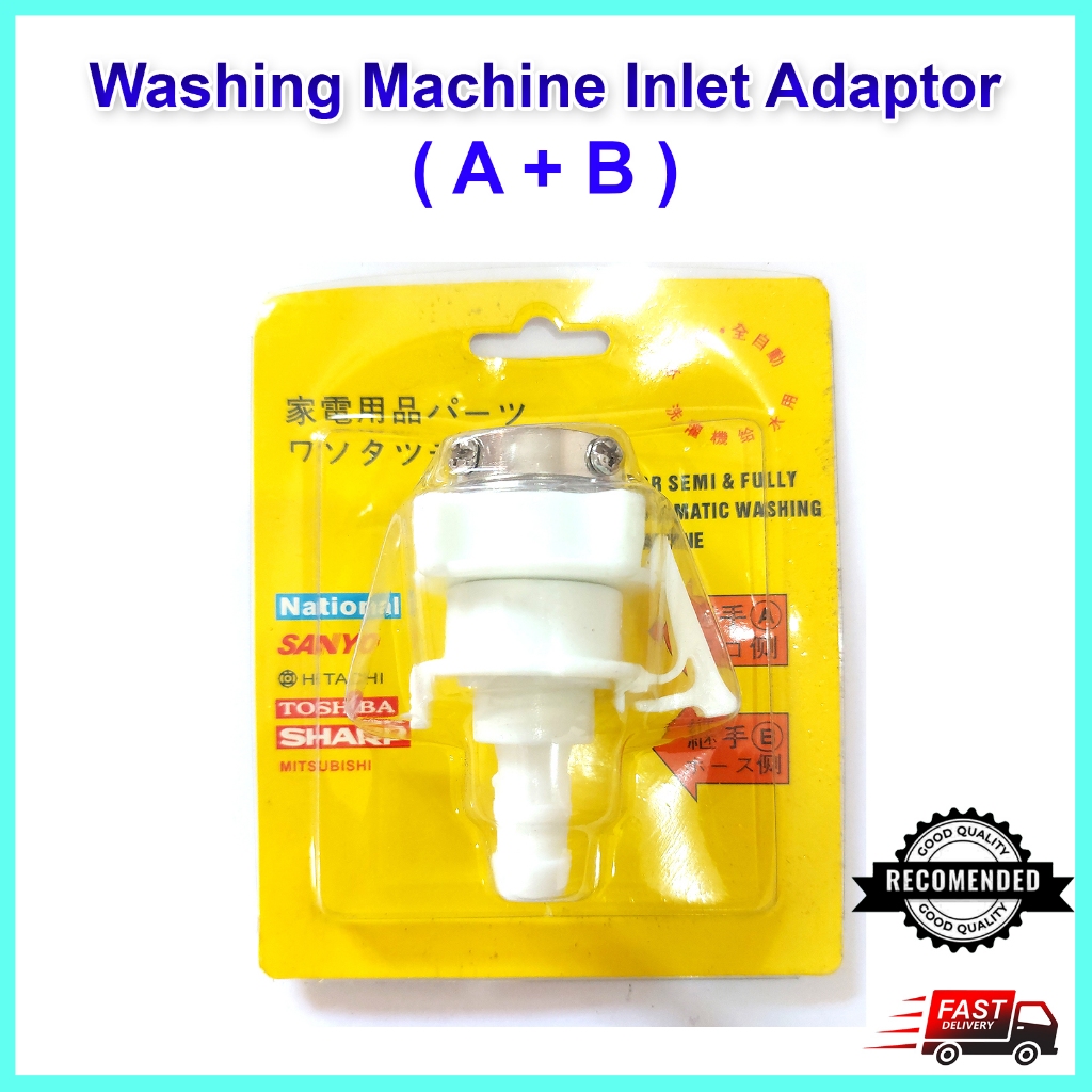 Washing Machine Tap Adaptor A+B Joint For Semi & Fully Automatic ...
