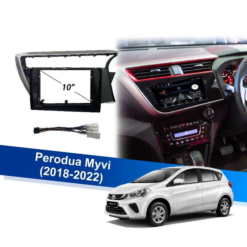 [PLUG AND PLAY] Android Player Casing with Socket - Perodua MYVI 2018 ...