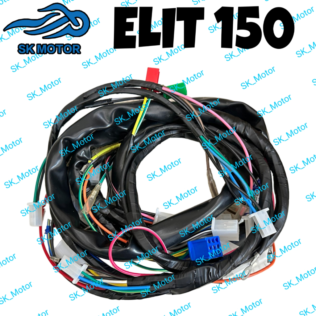 Modenas ELIT 150 Wire Harness Assy Wiring Set Wayaring Wayering Wayar ...