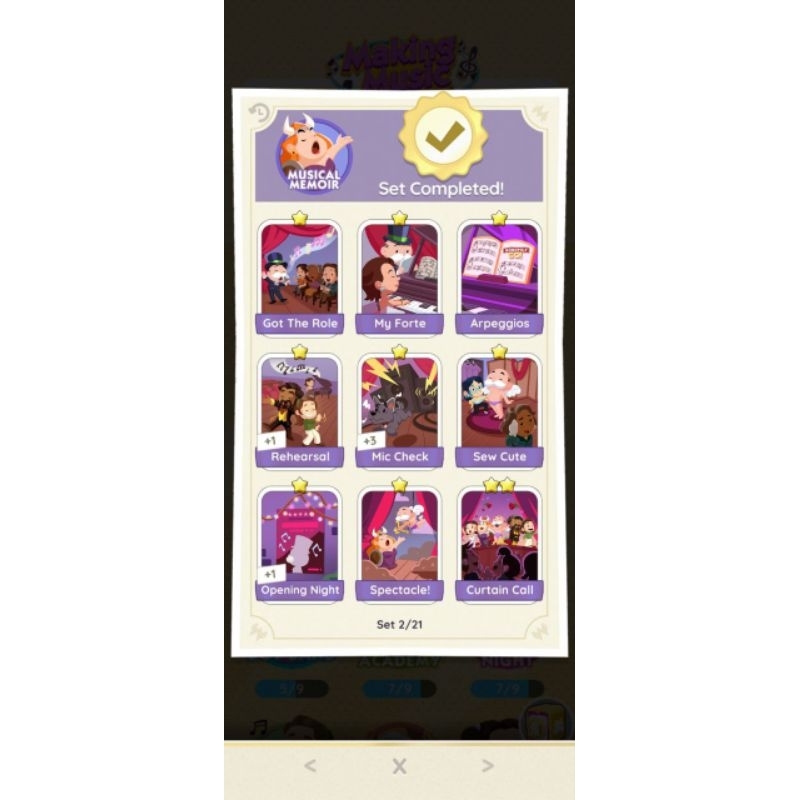 Monopoly Go Sticker Set 2 new season 2024 | Shopee Malaysia