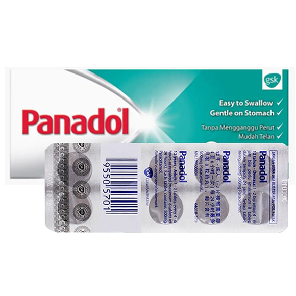 PANADOL Regular Paracetamol Pain Relief 500mg | Shopee Malaysia