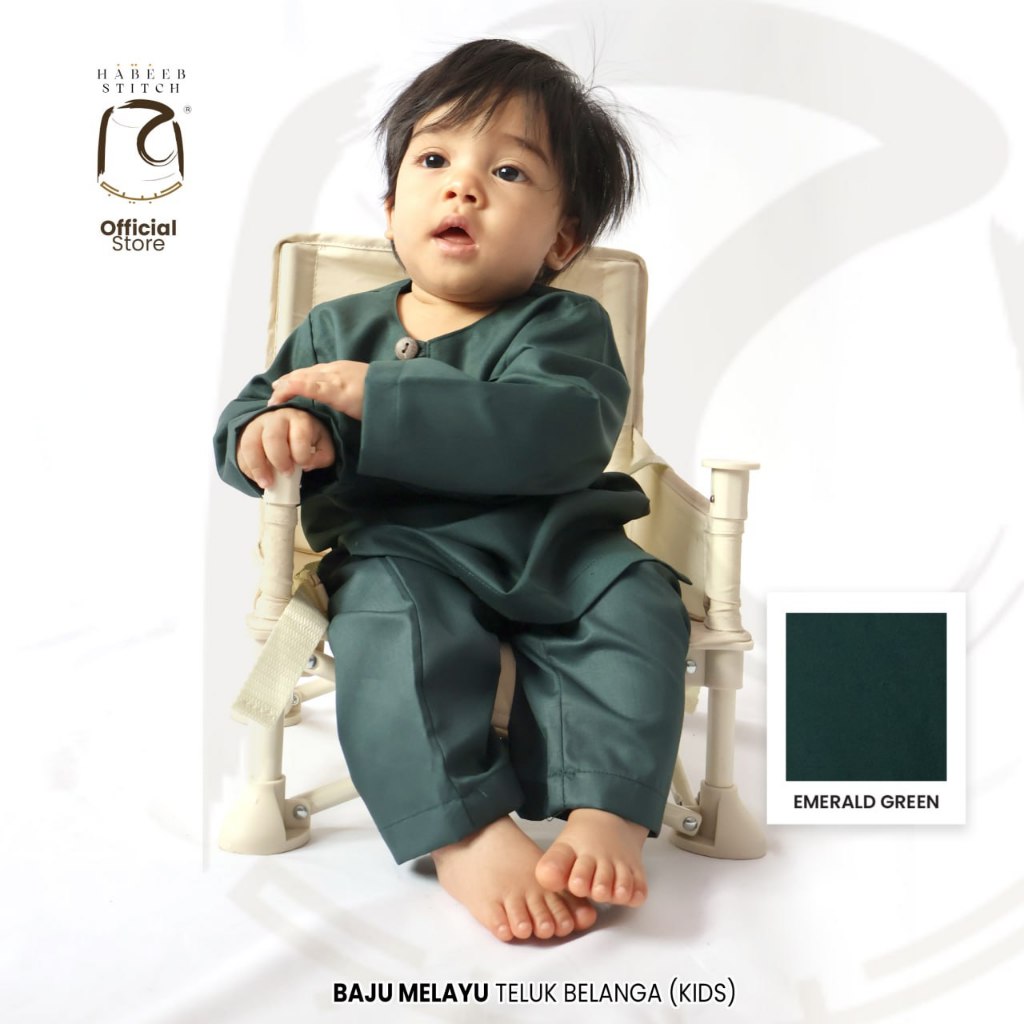 BAJU MELAYU TELUK BELANGA HABEEB STITCH 2024 (KANAK-KANAK/BUDAK/KIDS ...