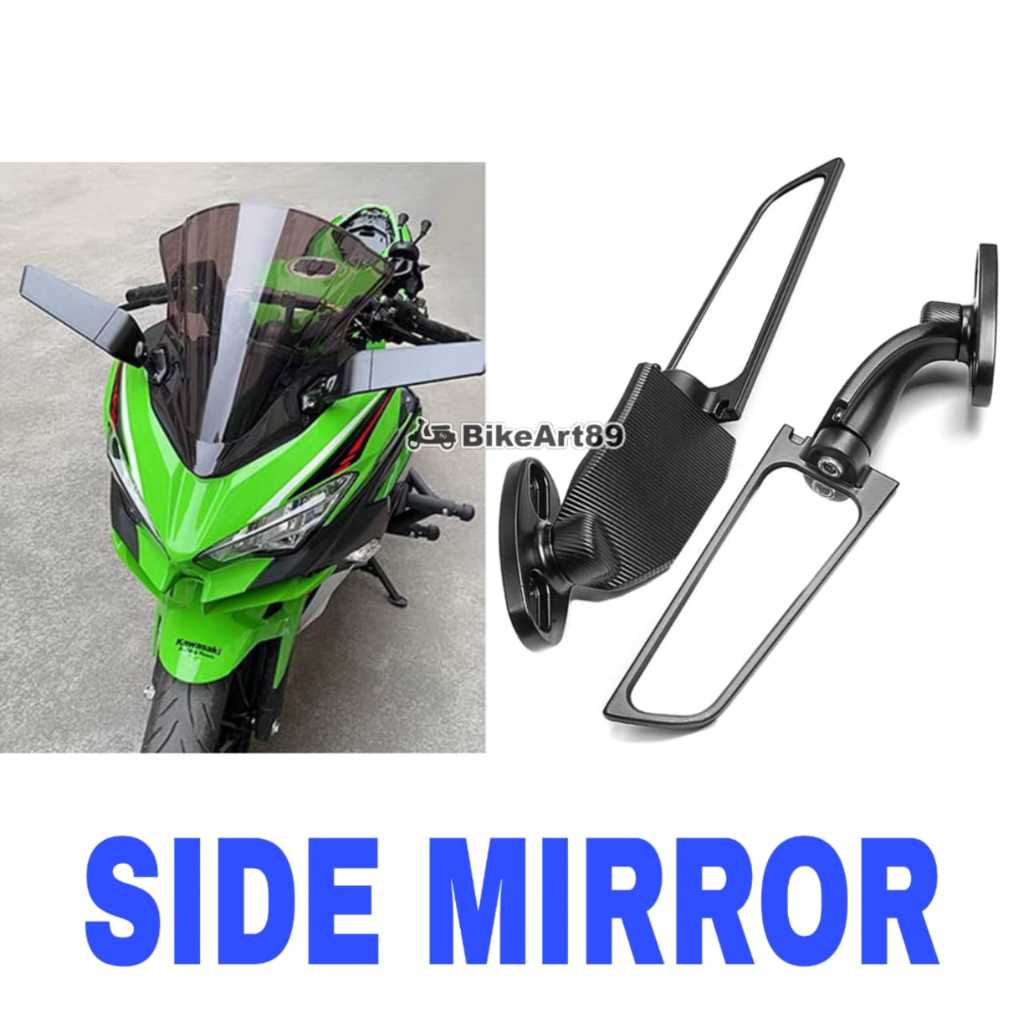 Small Side Mirror No Signal Motor Fairing MT086 Bracket With Rubber R15 ...