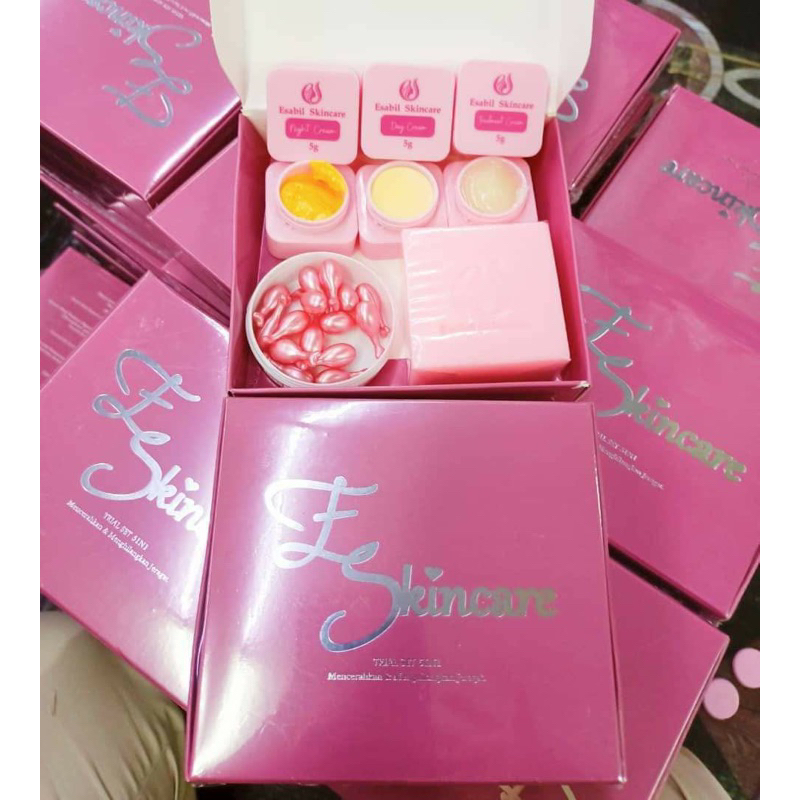 ESABIL TRAIL SET SKINCARE (5in1 ) | Shopee Malaysia