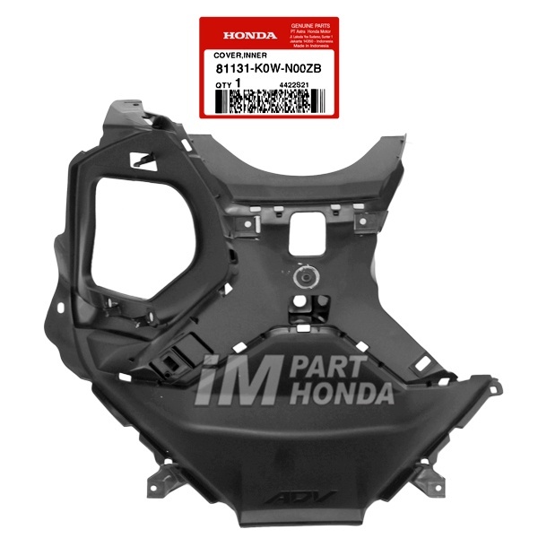 HONDA ADV150 INNER COVER CENTRE // 81131-K0W-N00 // INNER SEBAM TENGAH ...