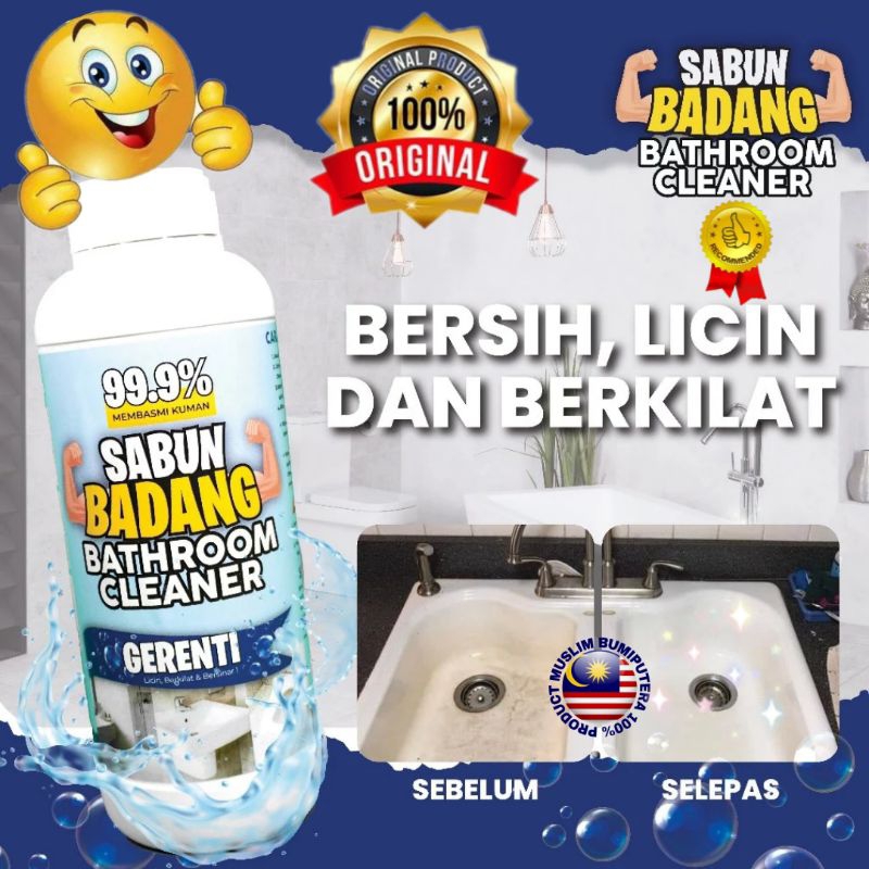 🔥HOT ITEM🔥SABUN BADANG MAKE OVER CUCIAN FABRIK HILANGKANGKAN KOTORAN ...