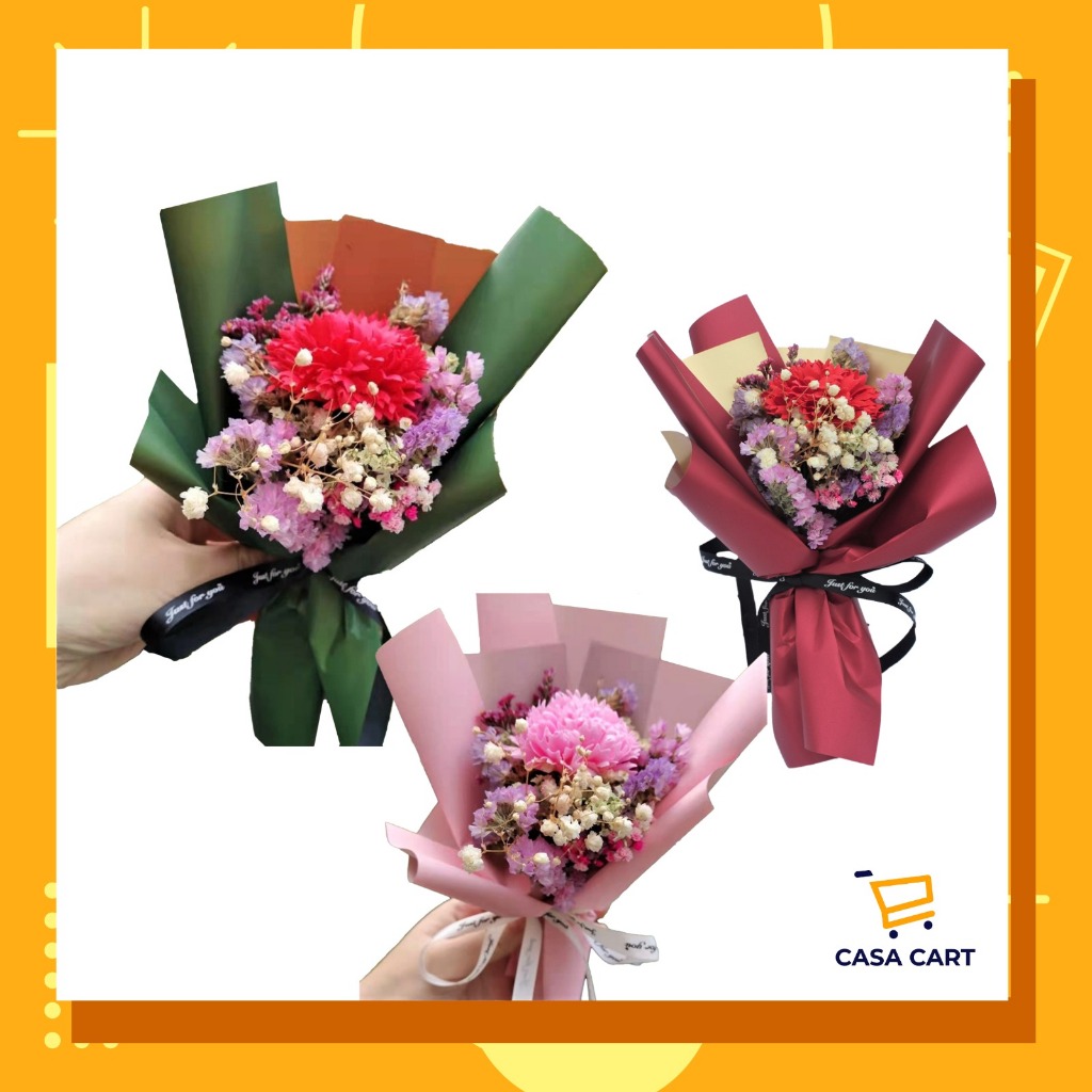 CASA CART Majlis Graduasi Sejambak Bunga Sabun Gypsophila Hari Ibu ...