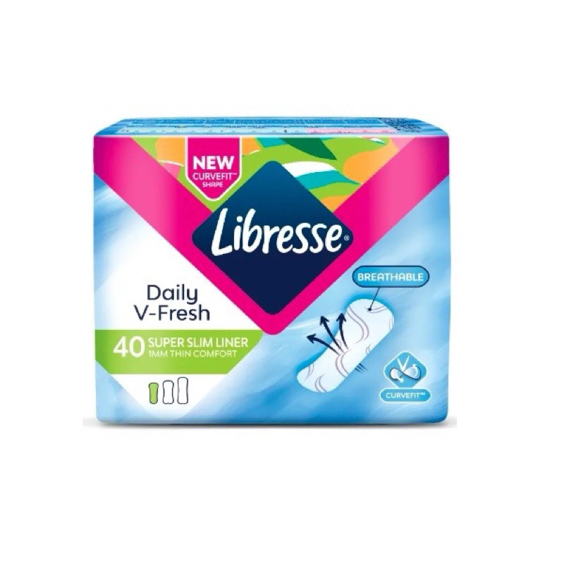 Libresse Super Slim Liner (15.5cm x 40's) | Shopee Malaysia
