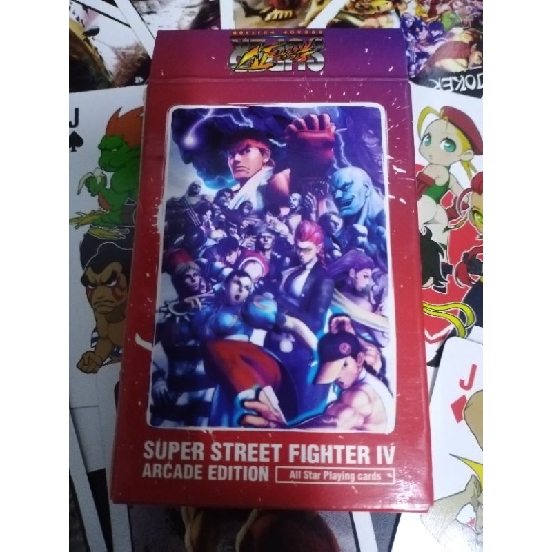 Street Fighter Arcade Edition Game All Star Playing Cards | Shopee Malaysia