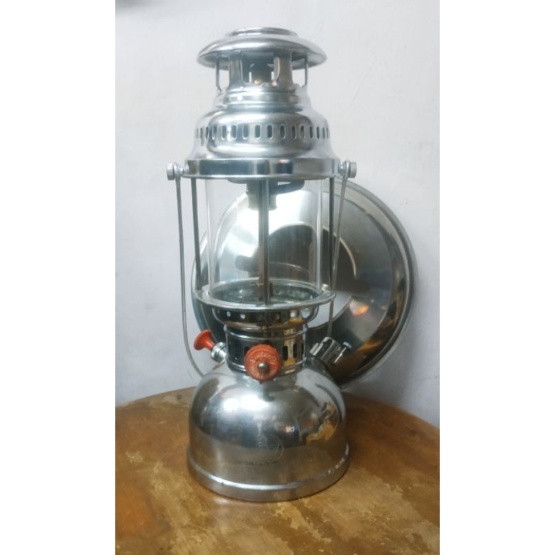 Butterfly & Eye Brand Pressure Lantern Brass Kerosene Lampu Pam Antik ...