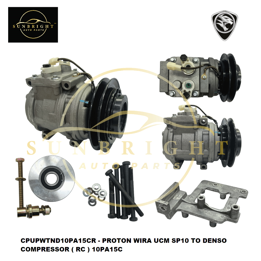 PROTON WIRA UCM SP10 TO DENSO COMPRESSOR ( RC ) 10PA15C | Shopee Malaysia