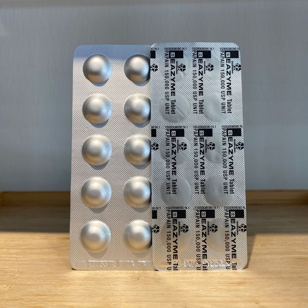 Beazyme Tablet Papain 150,000 UDP UNIT | Shopee Malaysia