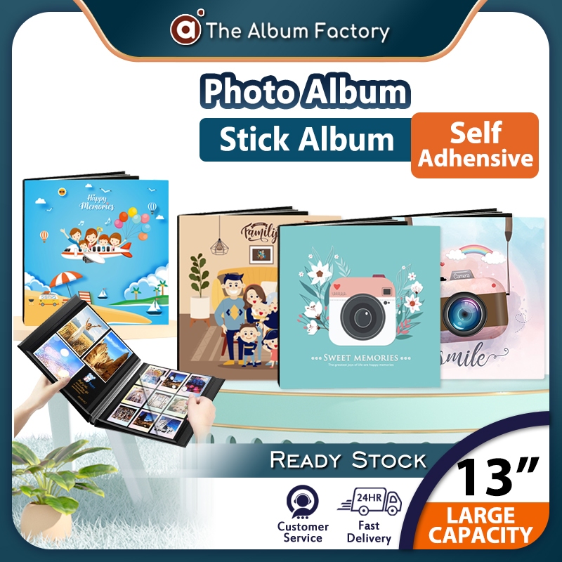 Stick Album Self-adhesive(Large Capacity) Ready Stock | Shopee Malaysia