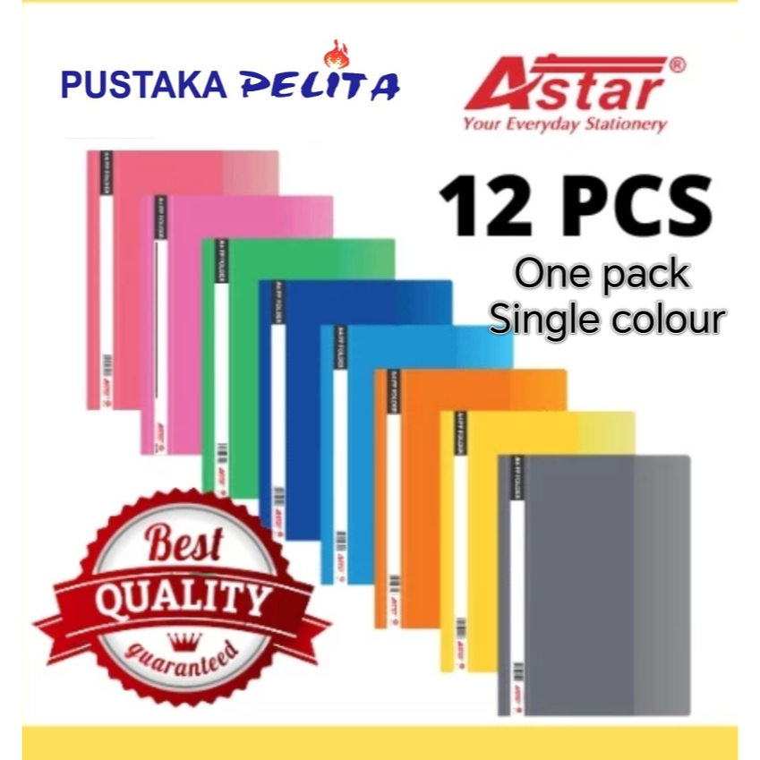 ASTAR / CWE A4 Management File/File Folder/Report File (12pcs / pack) | Shopee Malaysia