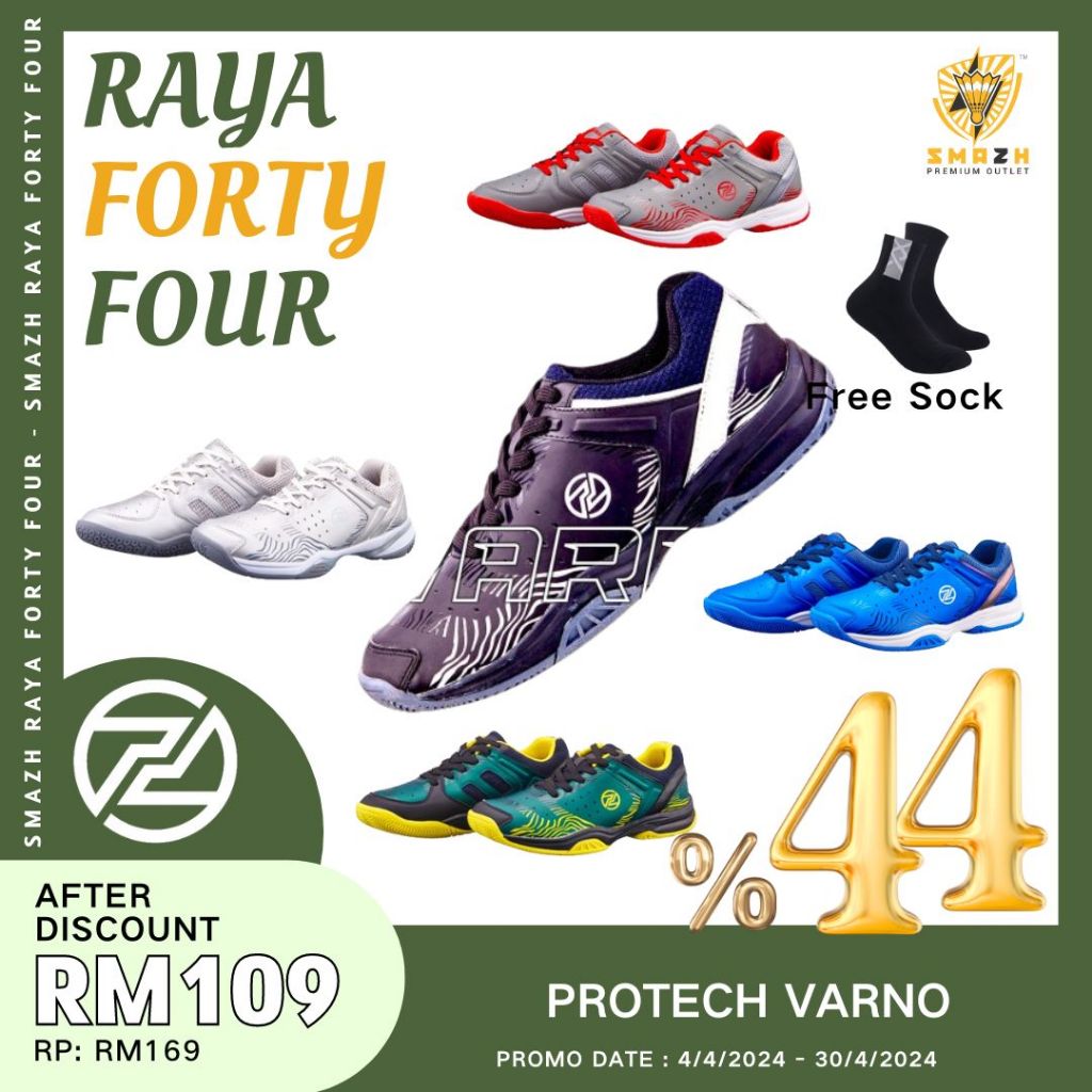 PROTECH VARNO (FREE SOCK) | Shopee Malaysia