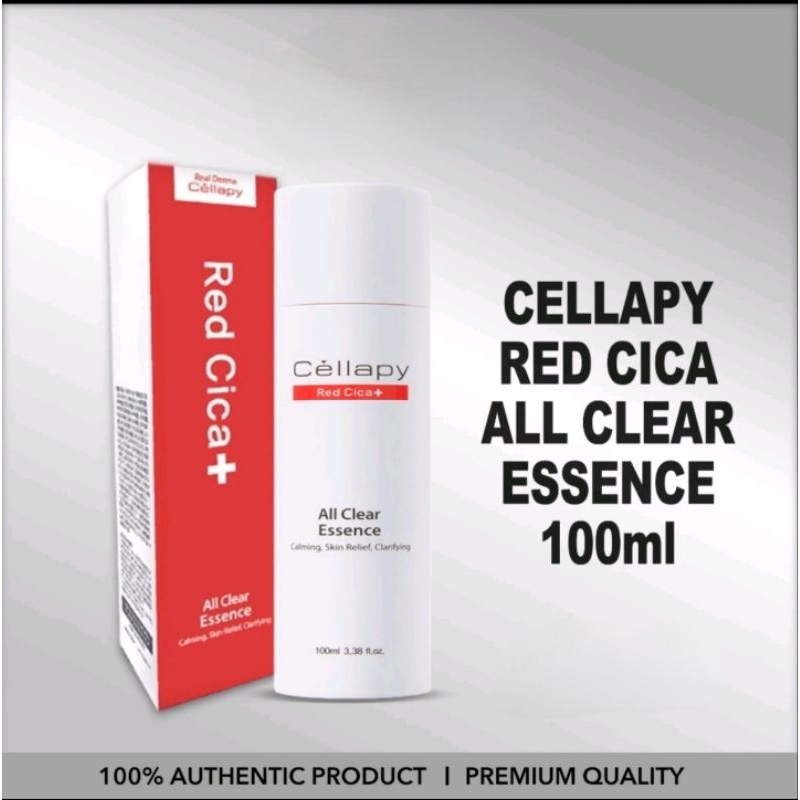(Promotion)CELLAPY RED CICA (100% Authentic)ALL CLEAR ESSENCE 100ML(EXP ...