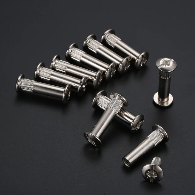 MKR 1PC Lock Screw Splint Female Screws Pair of Nut butt bolt Cross ...
