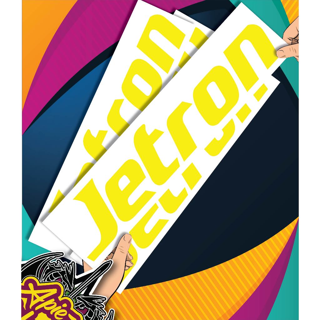 Sticker Jetron / Sticker Kereta / Sticker Kancil / Sticker Perodua ...