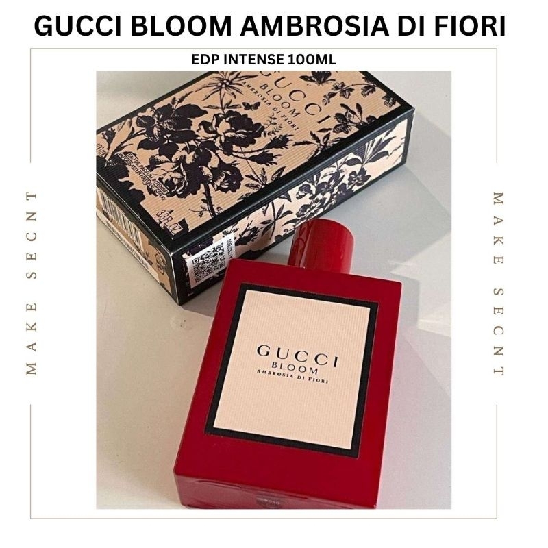 GUCCI BLOOM AMBROSIA DI FIORI EDP INTENSE 100ML PERFUME FOR WOMEN | Shopee Malaysia