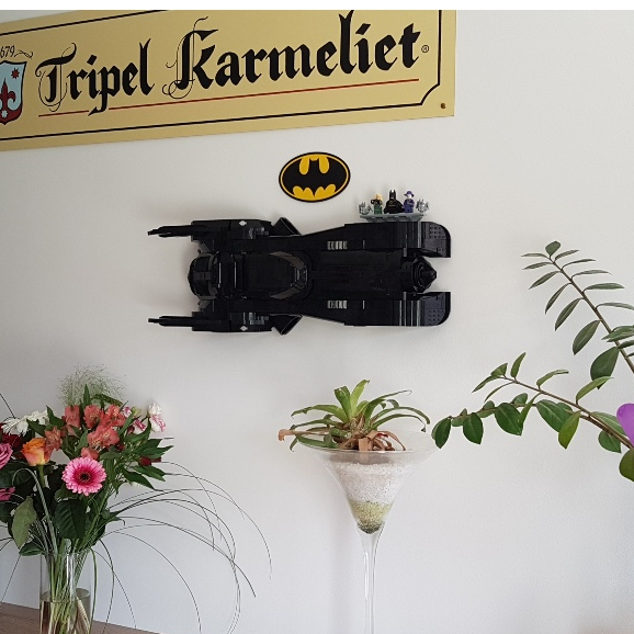 Wall Mount For 1989 Lego Batmobile, Lego Wall Organiser, Display Mount ...