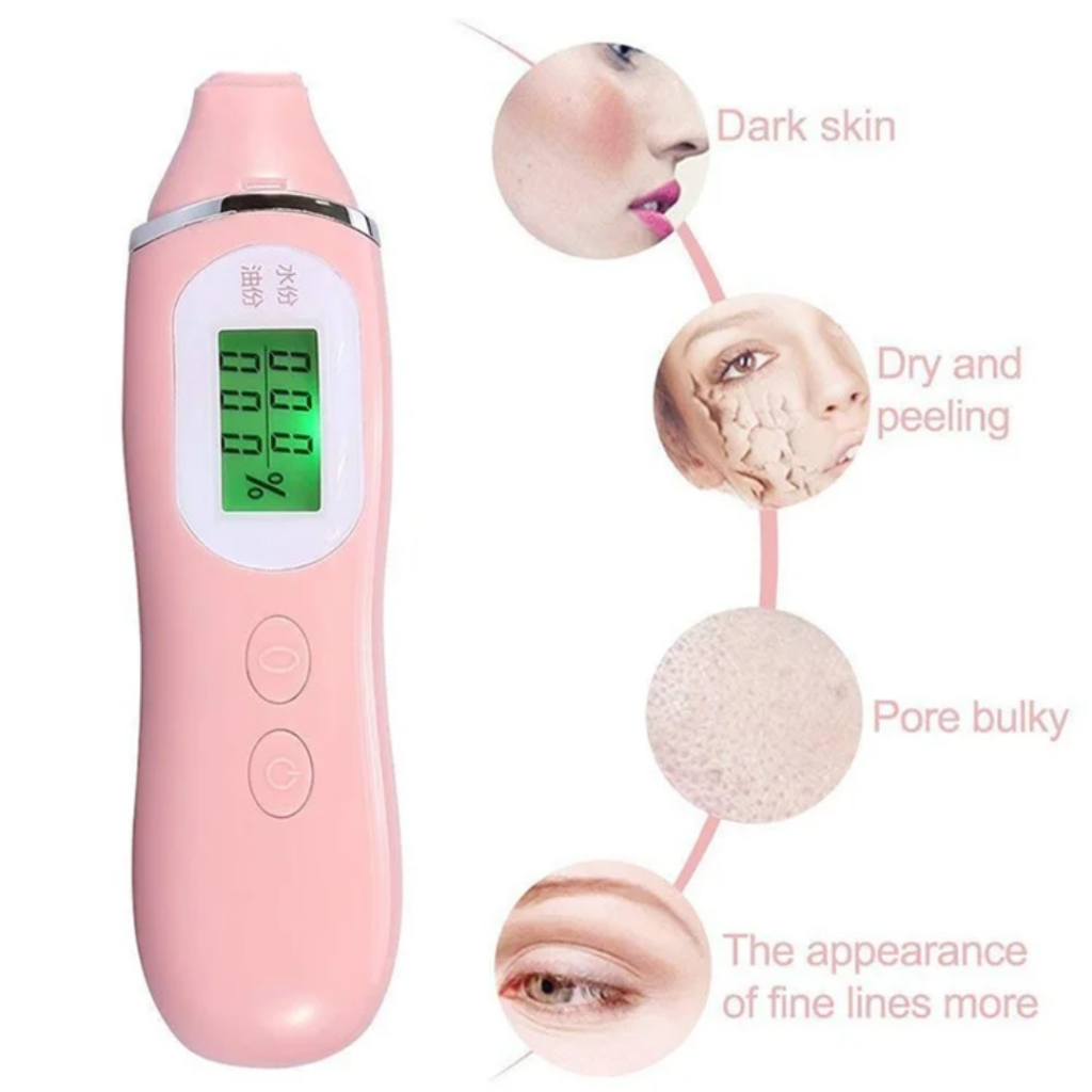 Ready Stock SG-5E Skin Moisture Tester Portable Handheld Digital ...