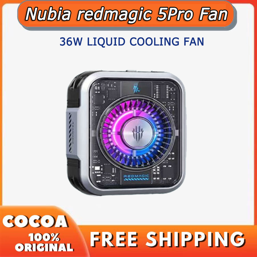 Nubia Redmagic 5 Pro 36W Liquid Cooling Fan Red Magic 5Pro Mobile phone ...