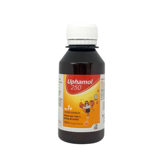 UPHAMOL 250MG/5ML ORANGE 100ML | Shopee Malaysia