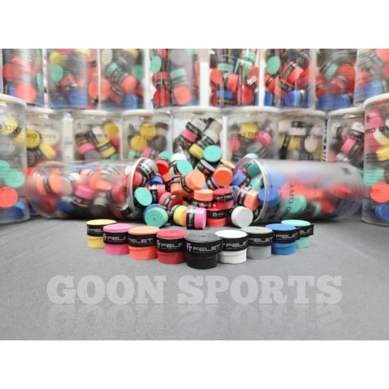 [5PCS] FELET PRO DRY FIT GRIP [RANDOM ORIGINAL READY STOCK] | Shopee ...