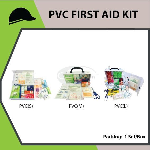 PVC FIRST AID KIT WITH MEDICINE (SMALL/MEDIUM/LARGE) | Shopee Malaysia