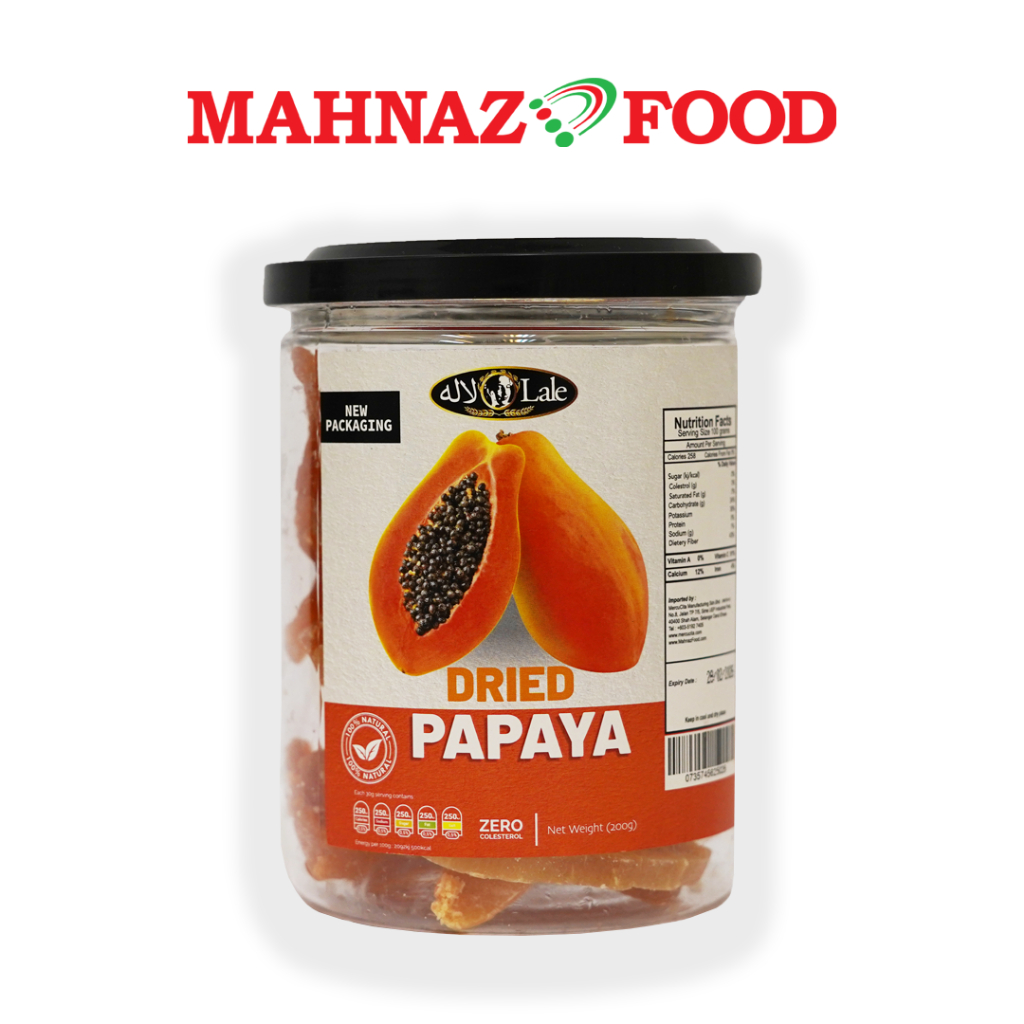 MAHNAZ Food Lale Dried Fruits Papaya (200g) | Shopee Malaysia