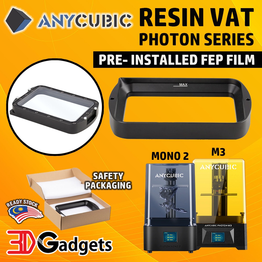 Anycubic UV Resin VAT Tank for Photon Series M3 / Mono 2 Resin MSLA 3D ...