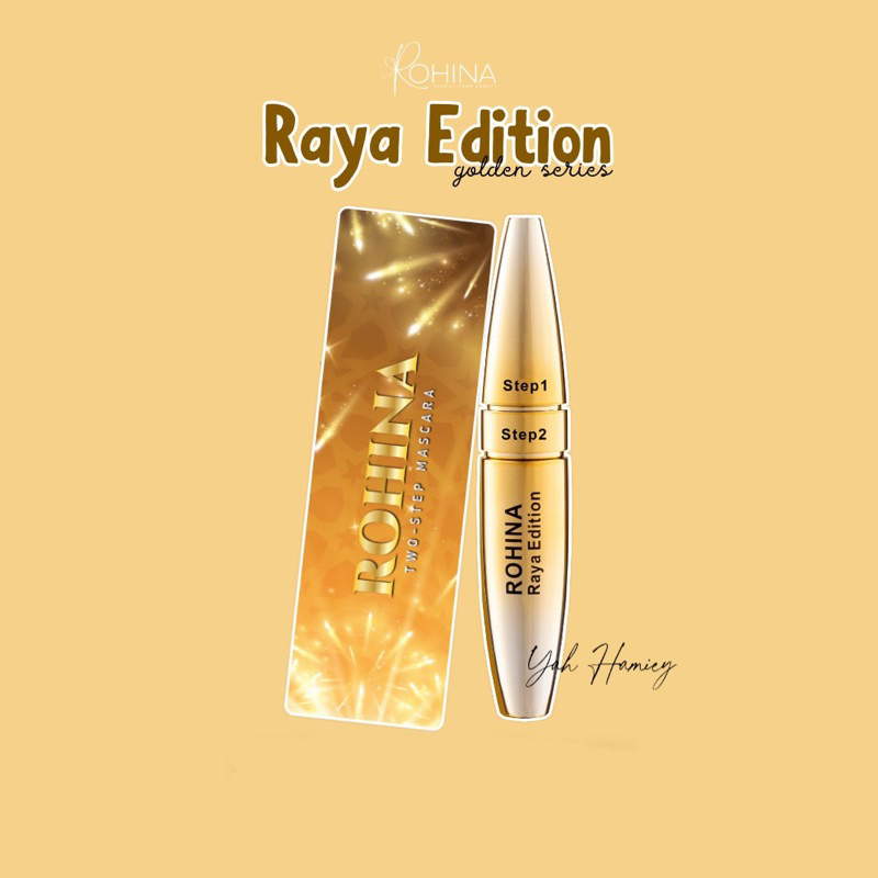 MASKARA ROHINA RAYA EDITION Golden Series | Shopee Malaysia