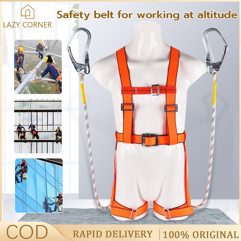 Outdoor high-altitude safety belt Full Body Safety Belt Fall Prevention ...