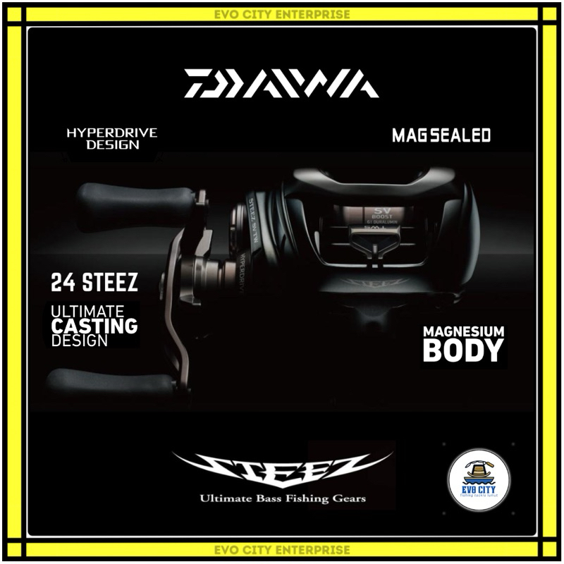 2024 Daiwa Steez SV TW 100HL / 100XHL ( Left Handle) | Shopee Malaysia