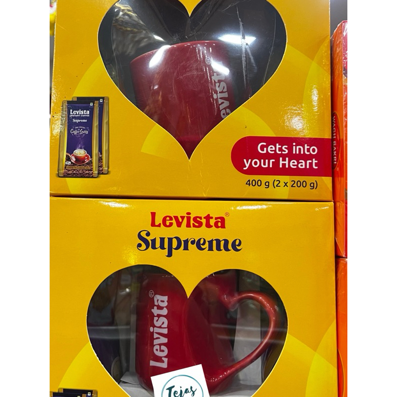 Levista Supreme Coffee( 1box:- 2x200mg+ free mug) | Shopee Malaysia