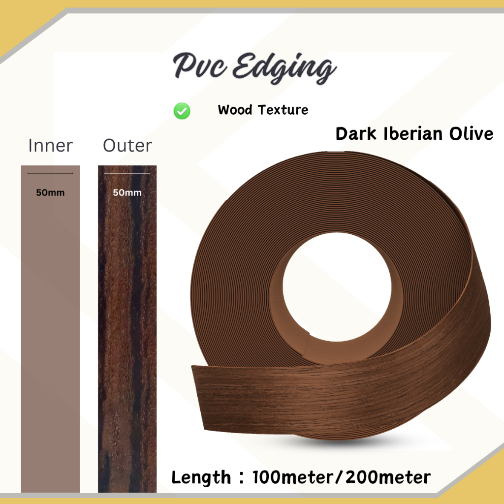 PVC Edging Banding Tape Gate PVC Adging Front Gate Decoration Pagar ...
