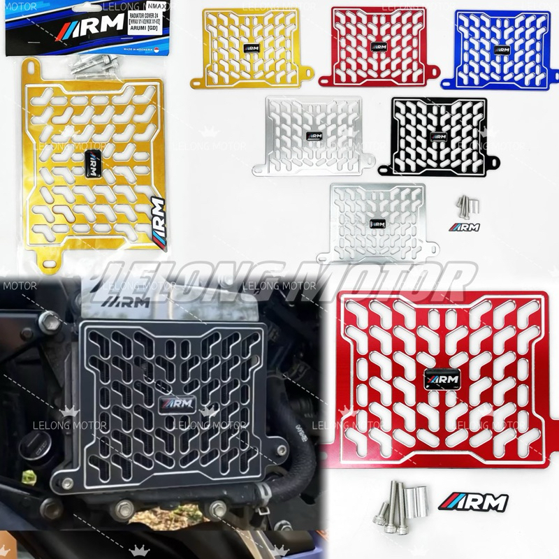 NMAX V1 V2 NVX V1 V2 RADIATOR COVER RADIATOR COOLANT NET ARUMI | Shopee ...