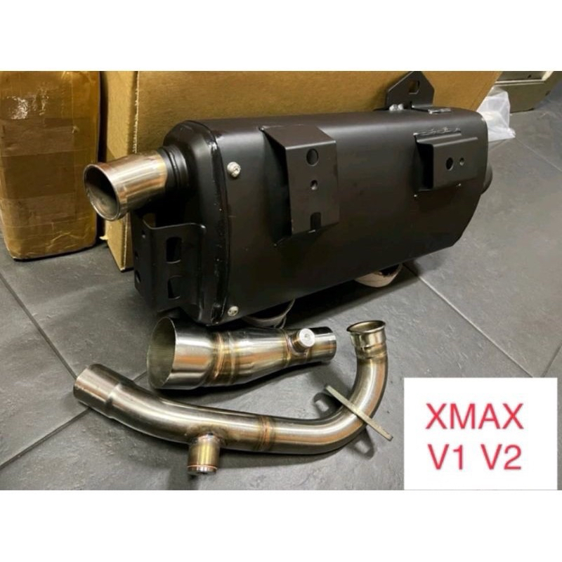 XMAX V1 V2 250/300 CJ IPOH SFM FULL SYSTEM EXHAUST 32mm 100% Premium ...
