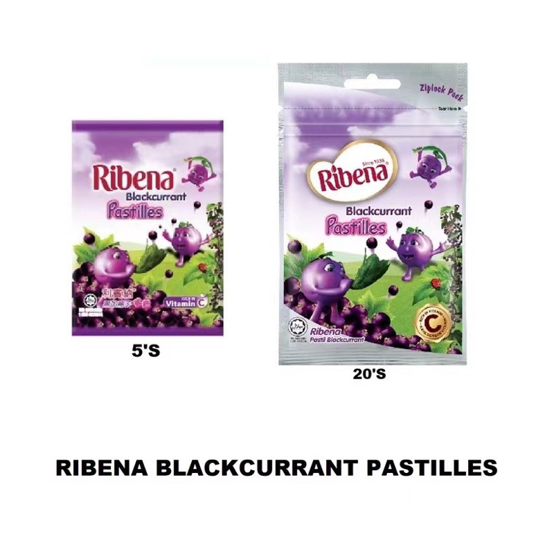 RIBENA Pastilles Regular 10G (5's) / 40G (20's) | Shopee Malaysia