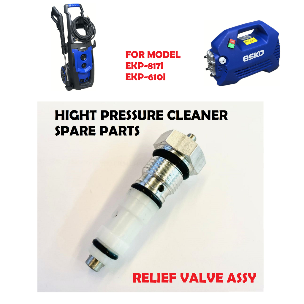 ESKO HIGH PRESSURE CLEANER SPARE PARTS RELIEF VALVE ASSY | Shopee Malaysia