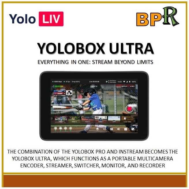 YoloLiv YoloBox Ultra Portable Multi-Camera Encoder Switcher Monitor ...