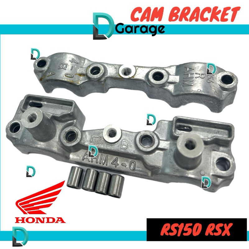HONDA RS / RS150 / RSX HEAD CAM SHAFT BRACKET HOLDER SET ORIGINAL ...
