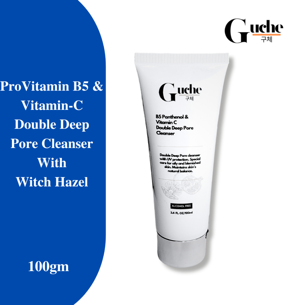 Korean Formulated Facial Double Deep Pore Cleanser With B5 Panthenol ...