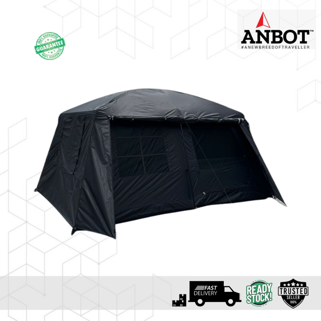 LNT BUMANTARA 6P Auto Tent V2 Large Waterproof PU5000mm 4 to 6 person 2 ...
