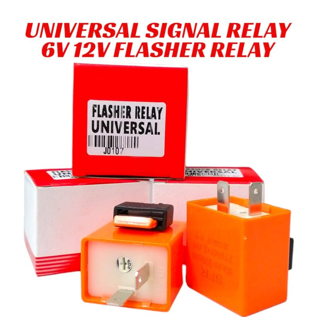 All Model 6V 12V UNIVERSAL 2 PIN Flasher Relay Double Signal Relay Led ...