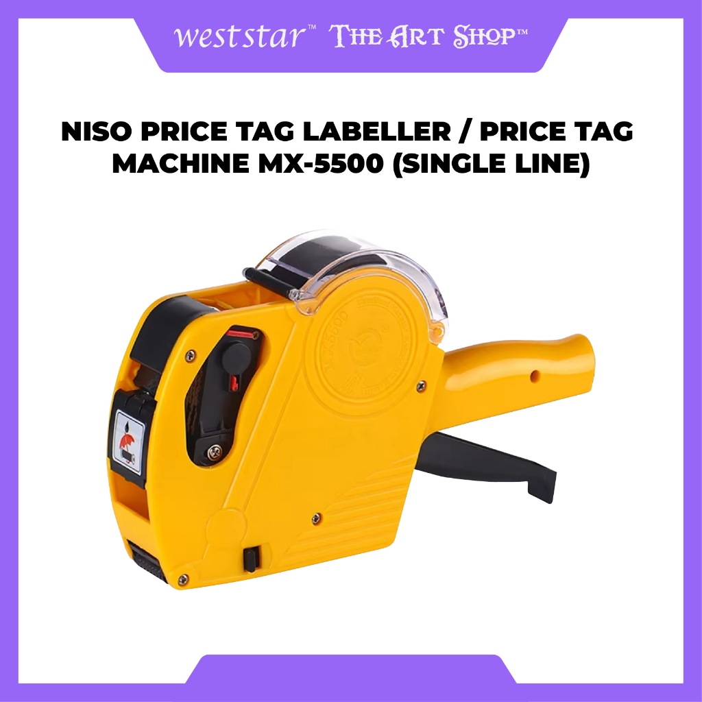 [WESTSTAR] NISO Price Tag Labeller / Price labeller / Price Tag Machine ...