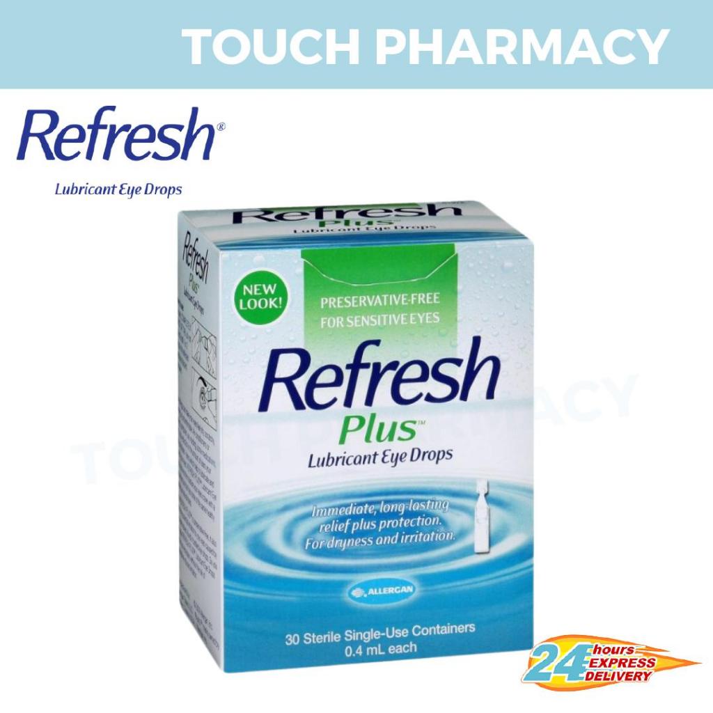 REFRESH Plus Eye Drops 0.4ML x 30's/BOX | Shopee Malaysia