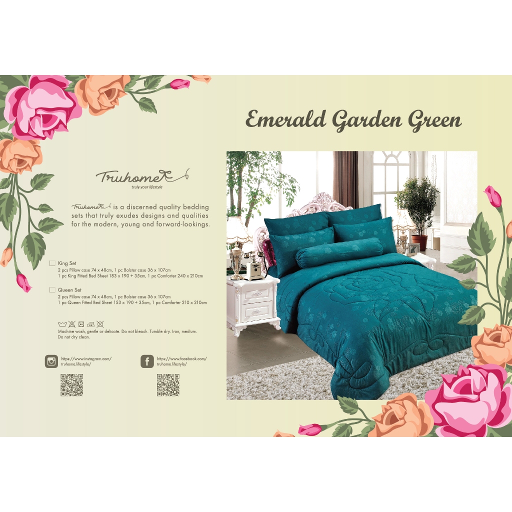 [Premium Quality Comforter - King Size] TruHome Comforter Elegant ...